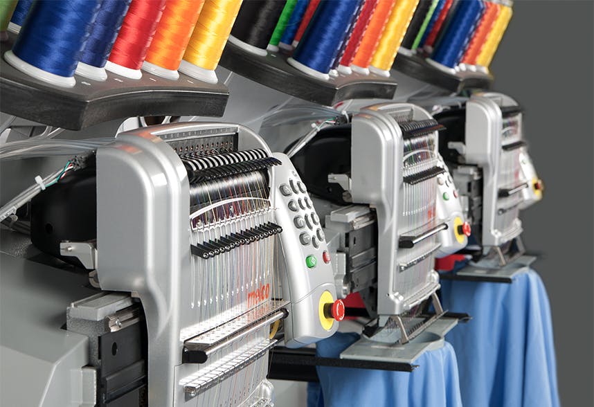 Melco Embroidery Machines South Africa - Modular multi-head embroidery ...